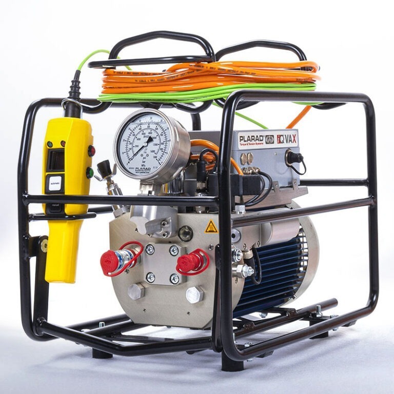 Power packs for hydraulic torque wrenches by Plarad