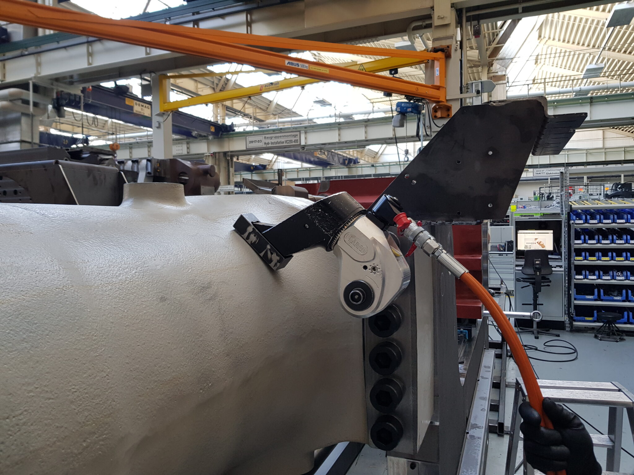 Square drive Hydraulic torque wrench | Plarad